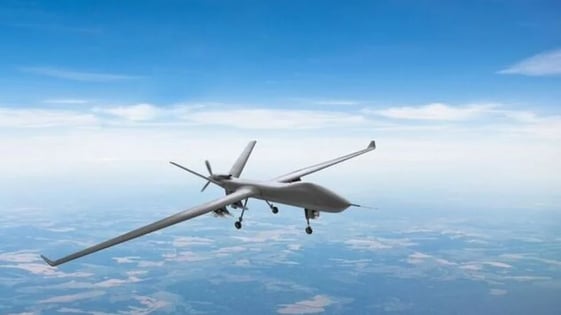 Υπερπτήση τουρκικού μη επανδρωμένου UAV πάνω από την Κίναρο